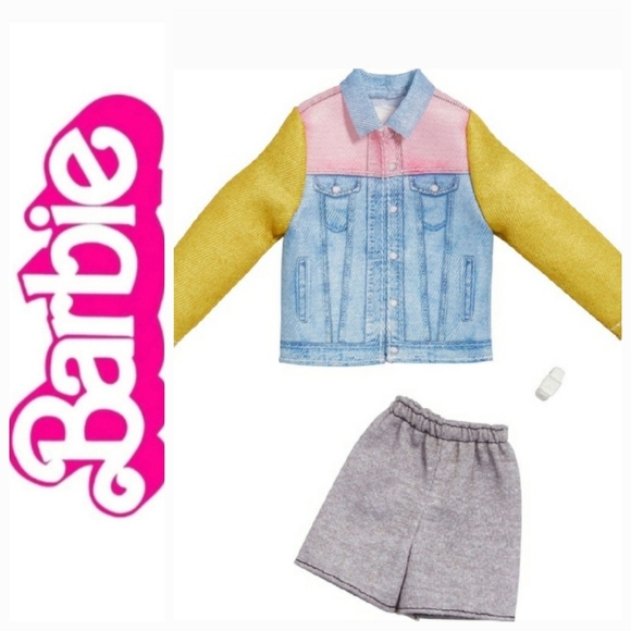 Barbie | Toys | Barbie Fashions Ken Doll Clothes Set With Denim Jacket ...